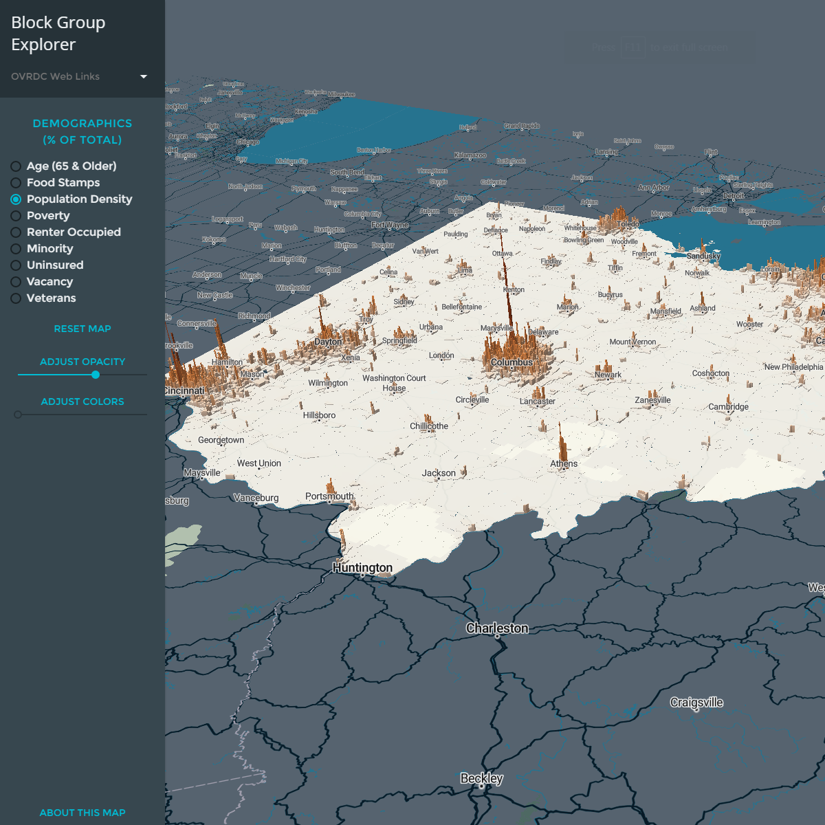 Block Group Explorer
