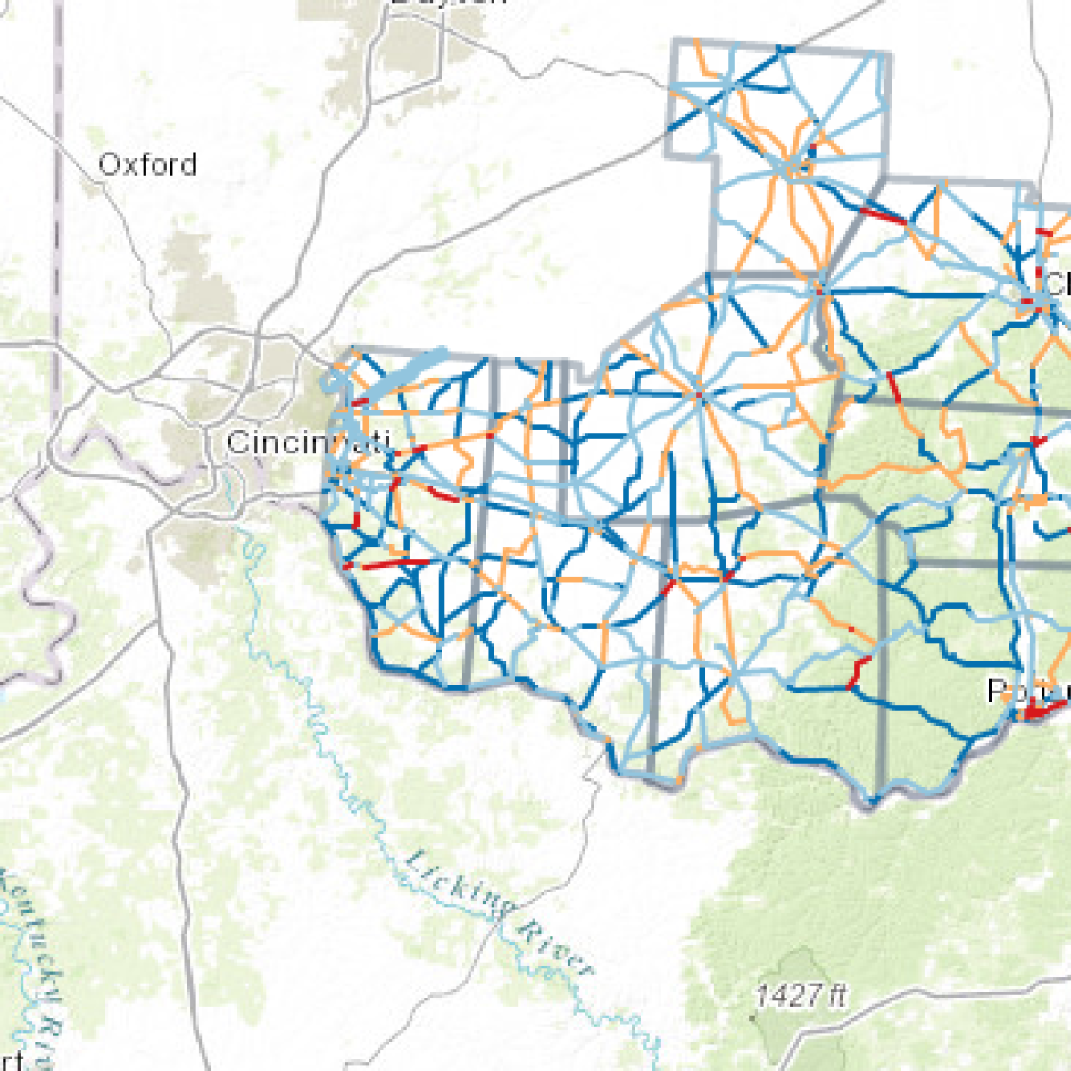RTPO PCR County Ratings | OVRDC